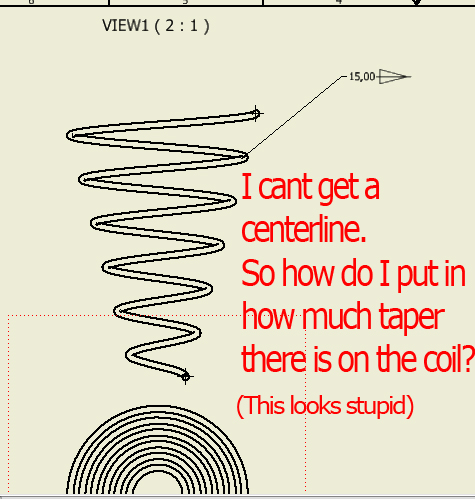 Solved: Tapered Coil drawing - Autodesk Community