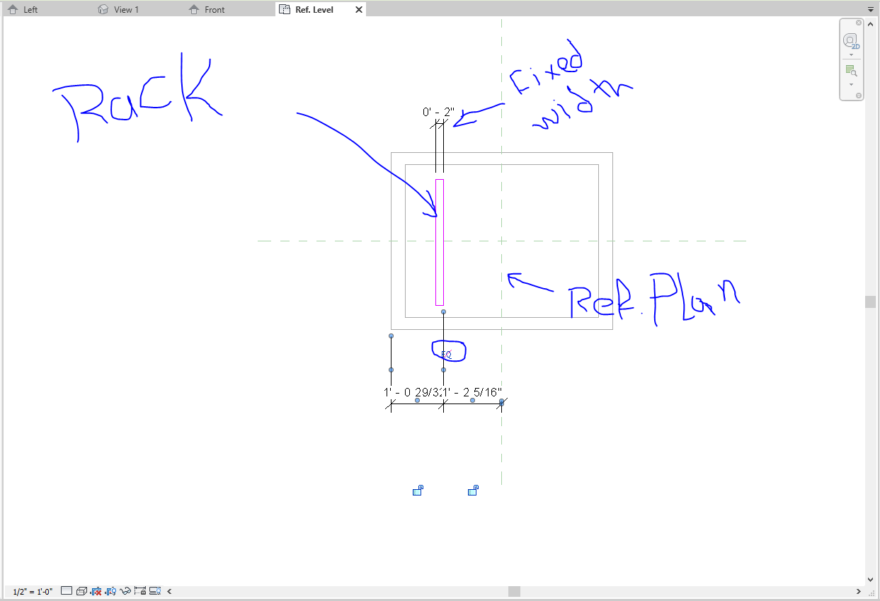 Solved: Keeping an element in your Revit family centered - Autodesk Community