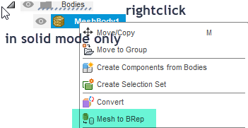 Solved: Mesh to Brep removed? - Autodesk Community