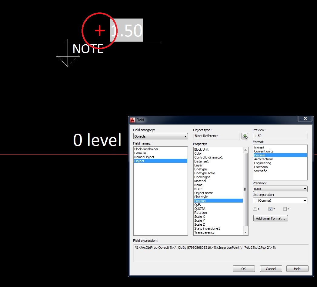 Positive value in a y-field expression? - Autodesk Community