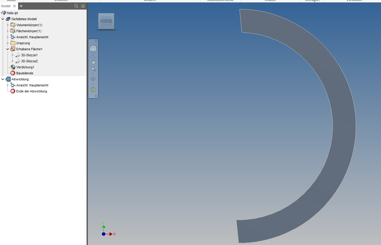 Solved: Helix Sheet Metal to Flat Pattern - Autodesk Community