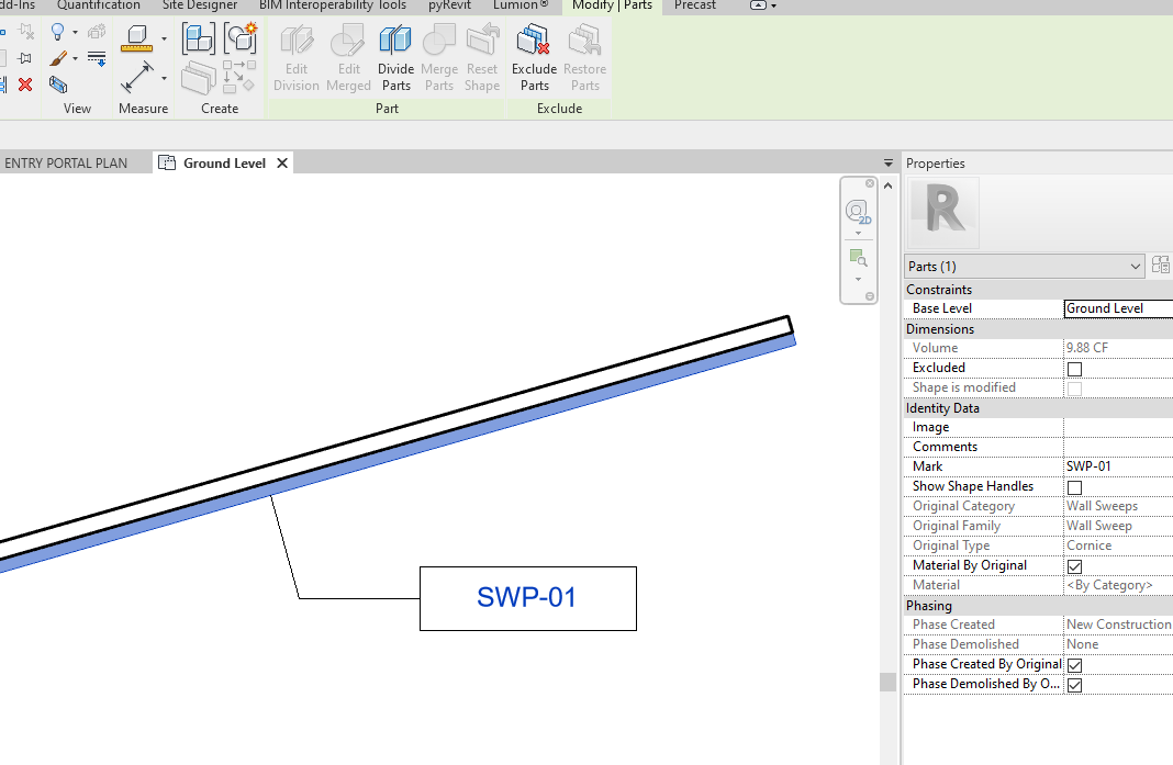 Solved: Tag a wall sweep - Autodesk Community