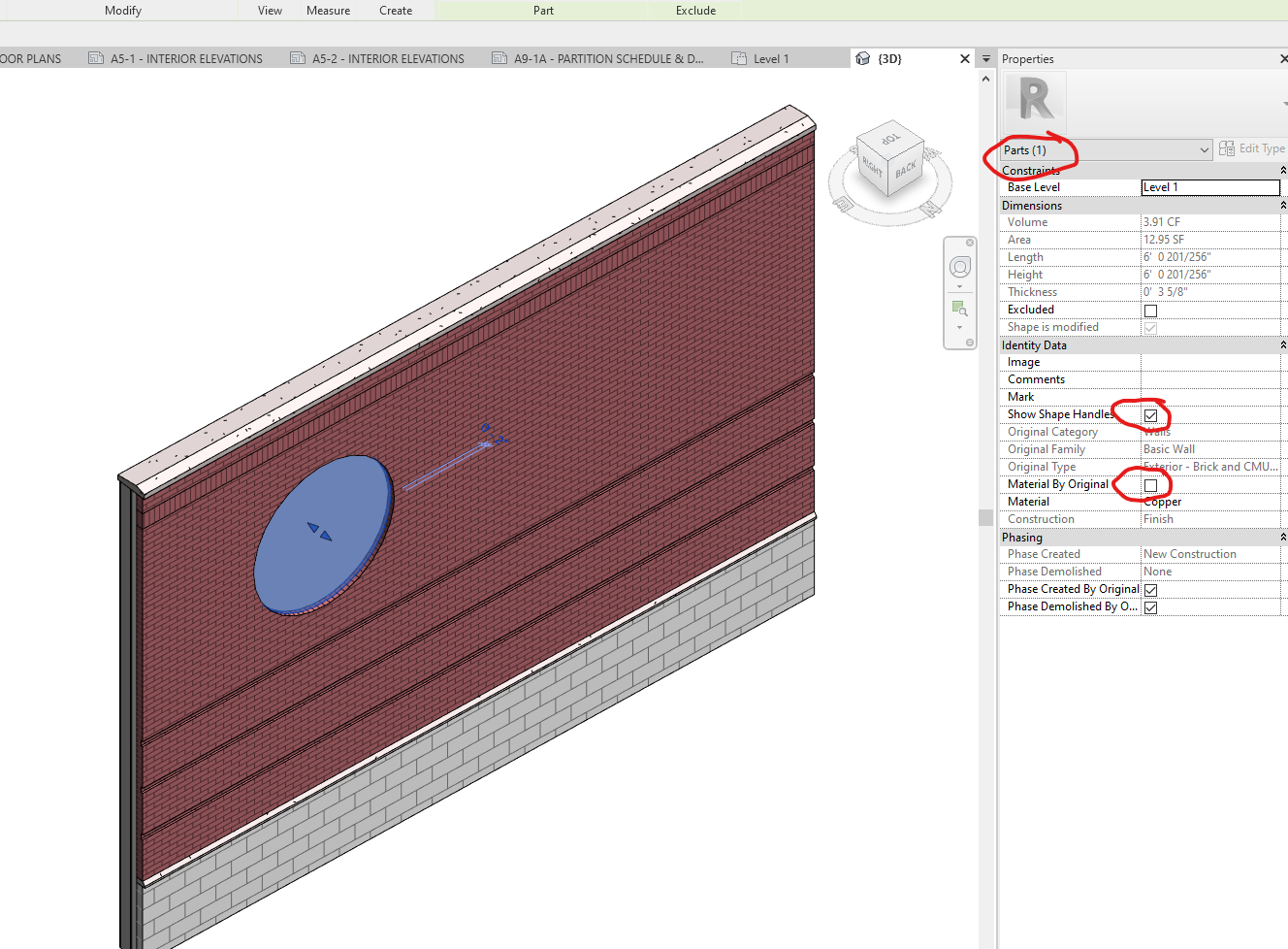 Split face and Split Element - Autodesk Community
