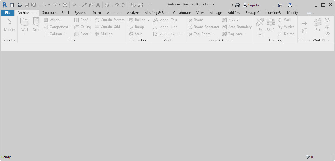 Revit 2020 File Menu - Autodesk Community