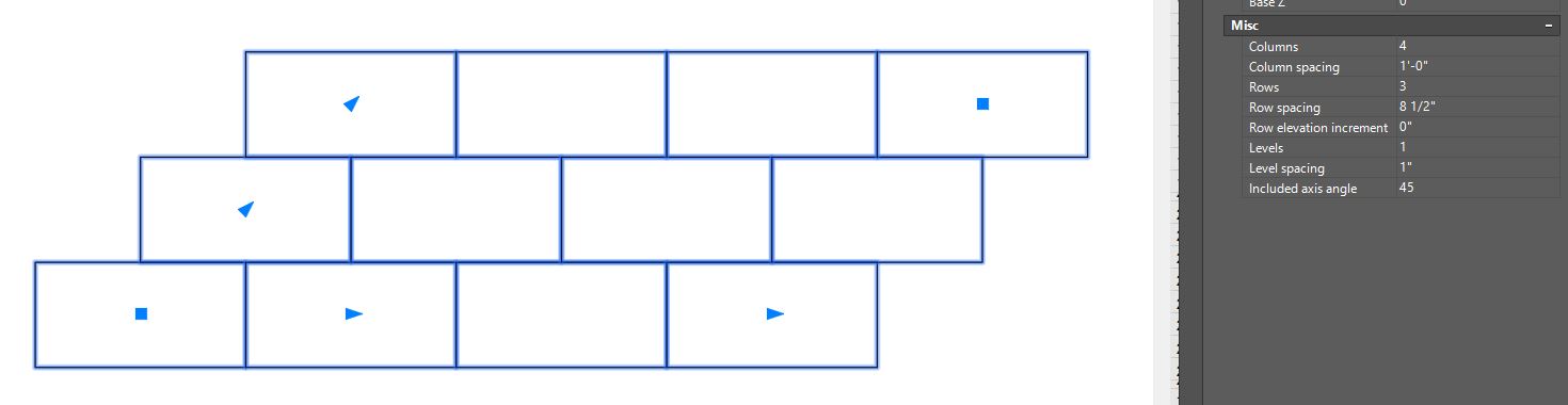 Solved: Staggered array? - Autodesk Community