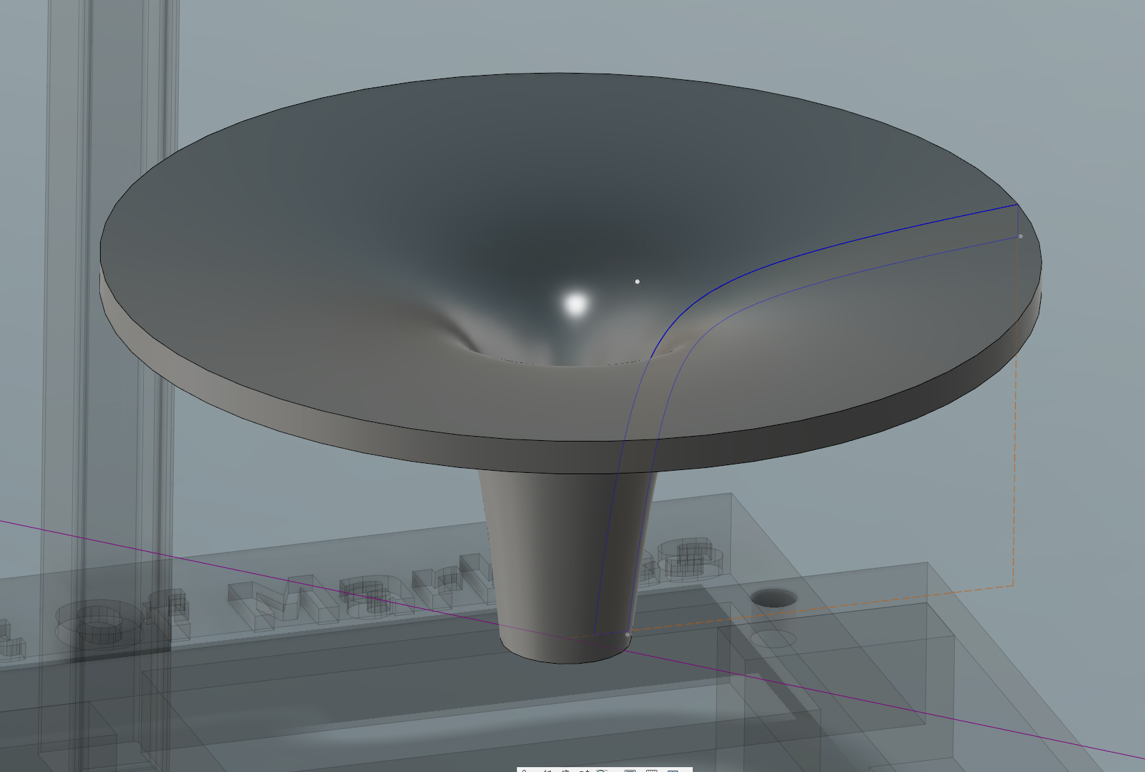 Solved: How to model Hyperbolic Funnel (a.k.a. vortex funnel or wishing ...