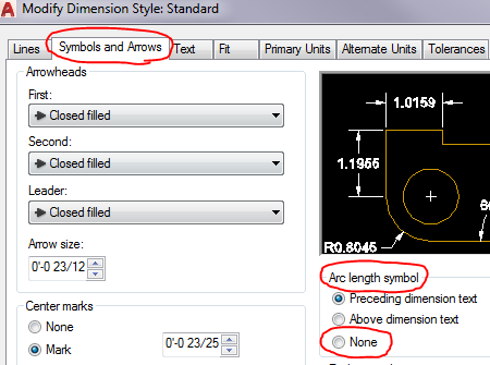 Solved: Arc Dimension - Autodesk Community