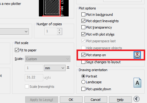 Adding Drawing Block as Plot Stamp - Autodesk Community