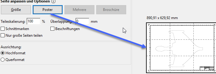 Solved: Print drawing 1:1 scale on multiple A4 paper when drawing is A1 size. - Autodesk Community