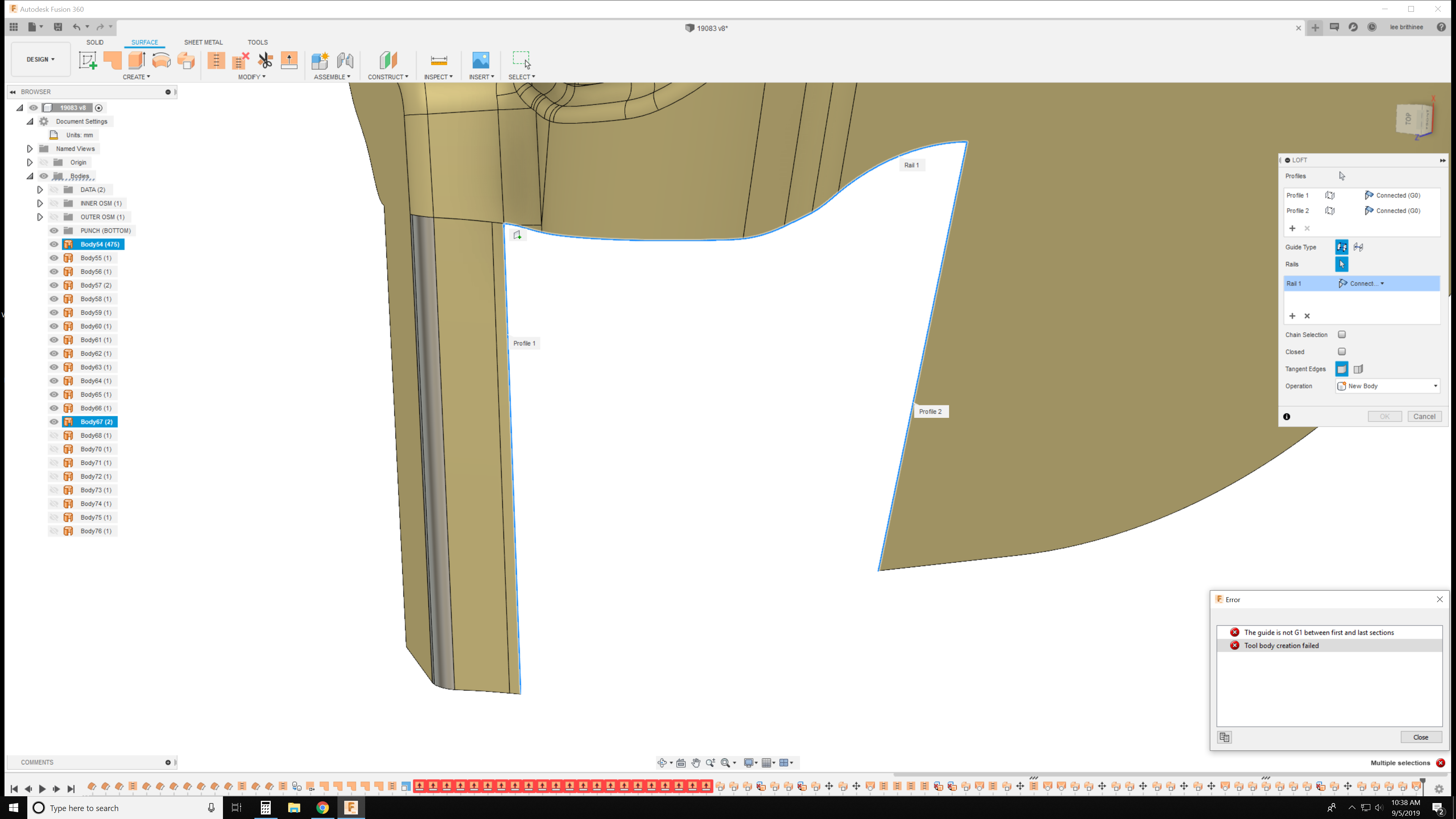 Solved: Loft "Rails" Question - Autodesk Community