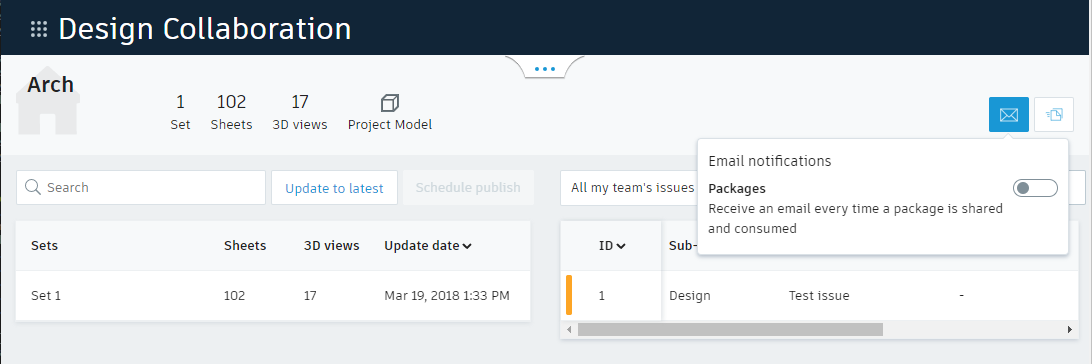 Solved: New update: email notification for share package - Autodesk ...