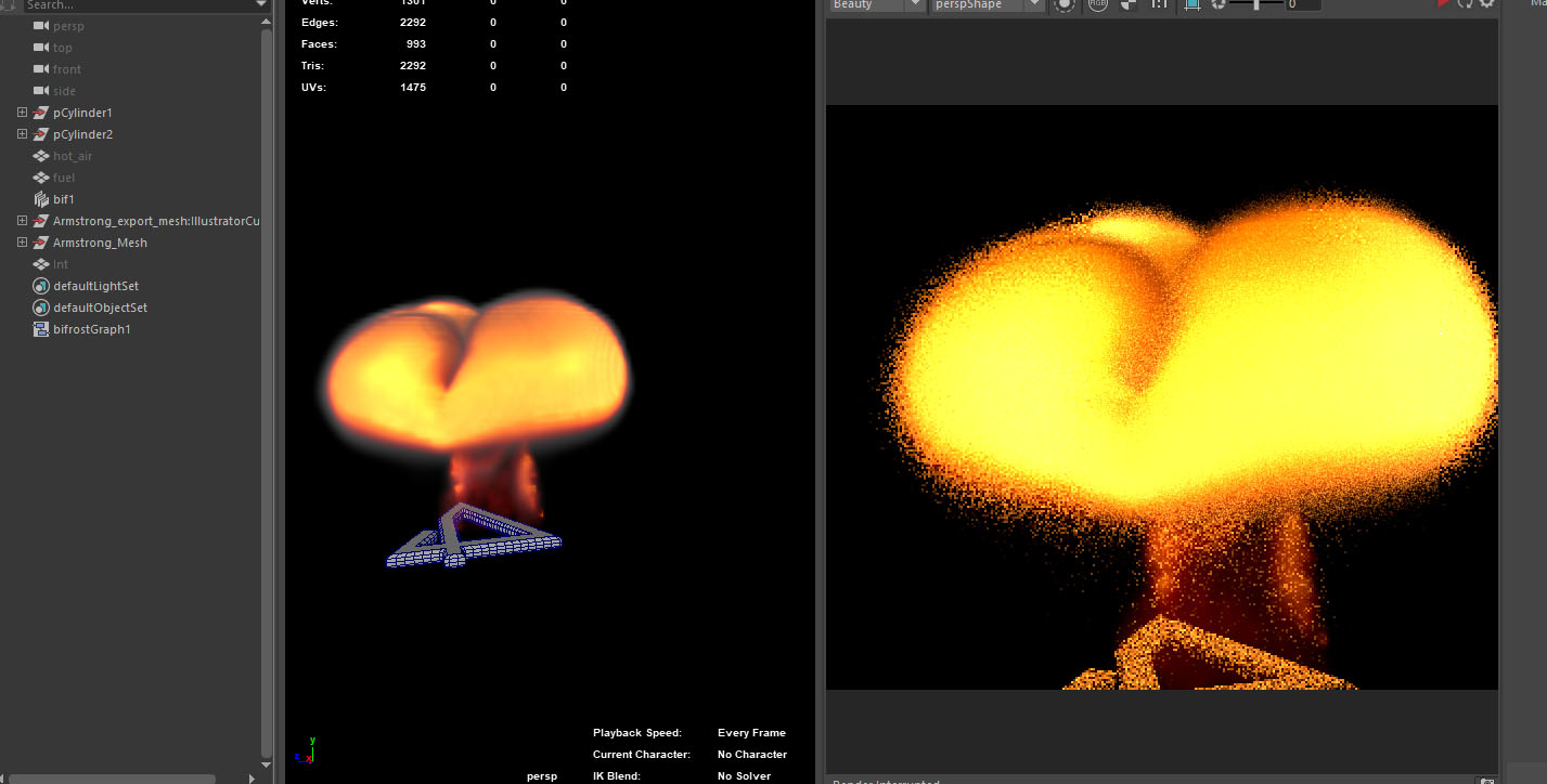 Solved: Combustion Graph Rendering / difference between viewport & arnold - Autodesk Community
