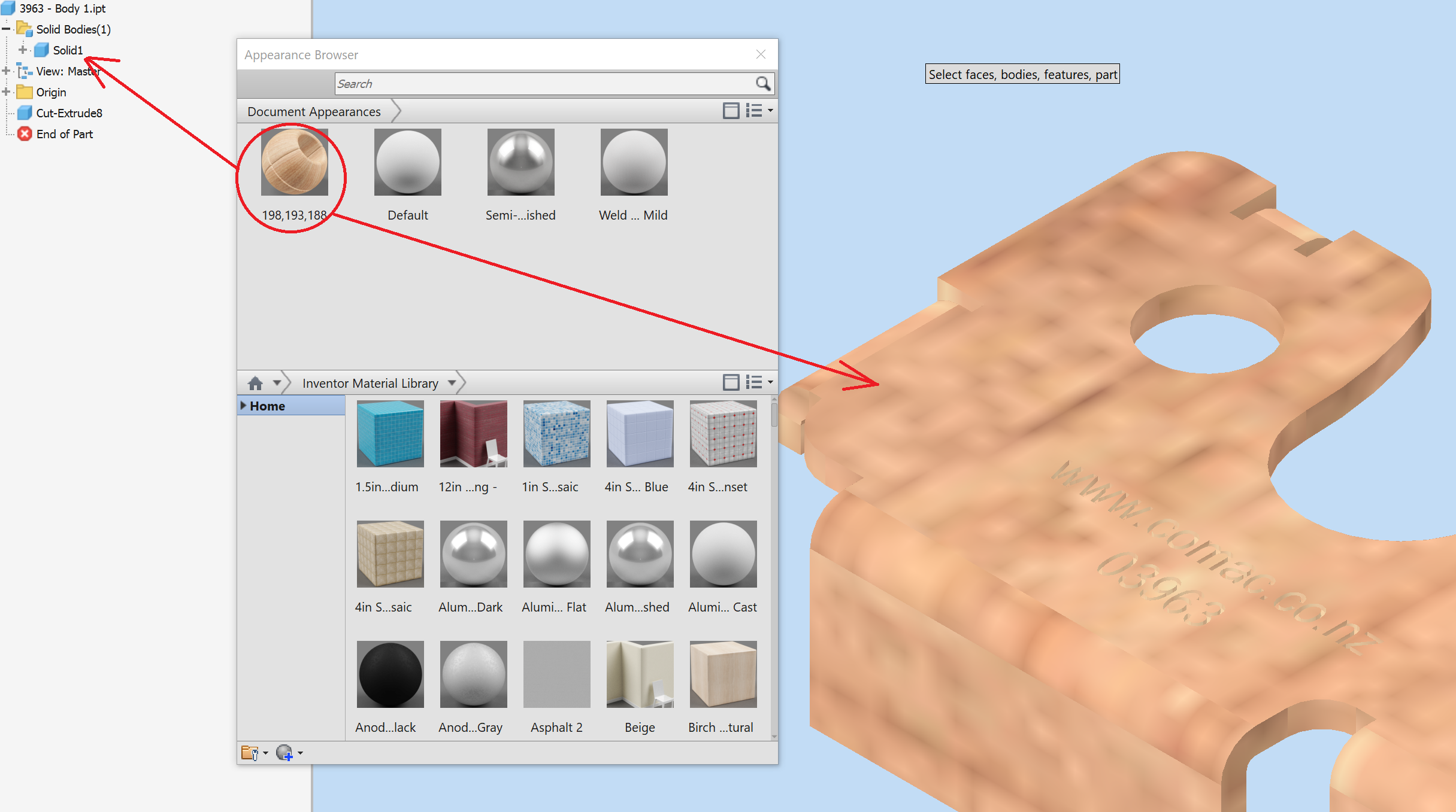 Solved: STEP files all have custom texture when imported - Autodesk ...