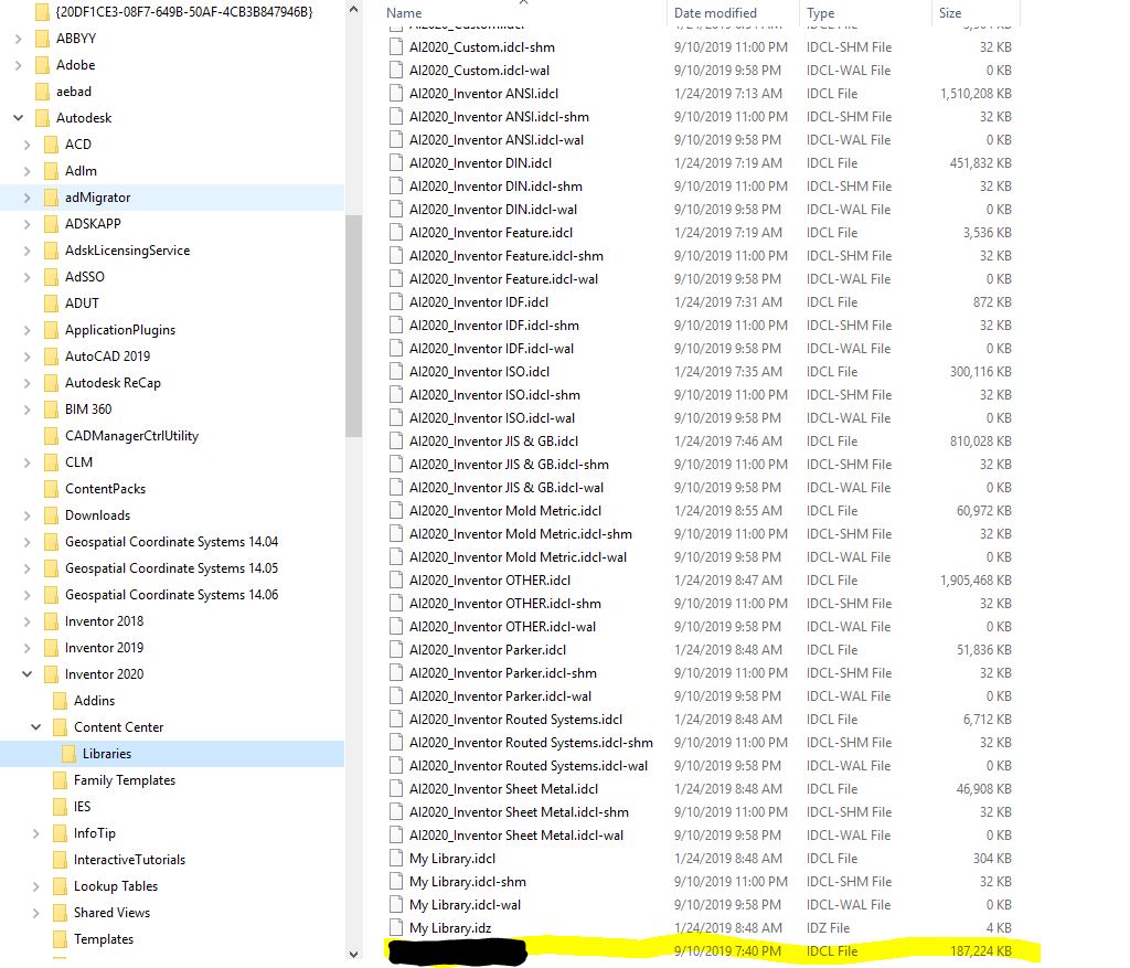 Solved: Content Center 2020 causes immediate crash on some machines - Autodesk Community