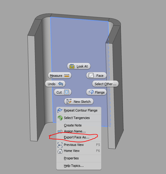 sheet metal piece to dfx - Autodesk Community