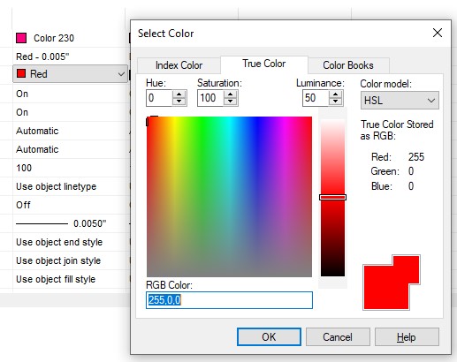 Solved: CTB - trying to get a few colors to print red - Autodesk Community