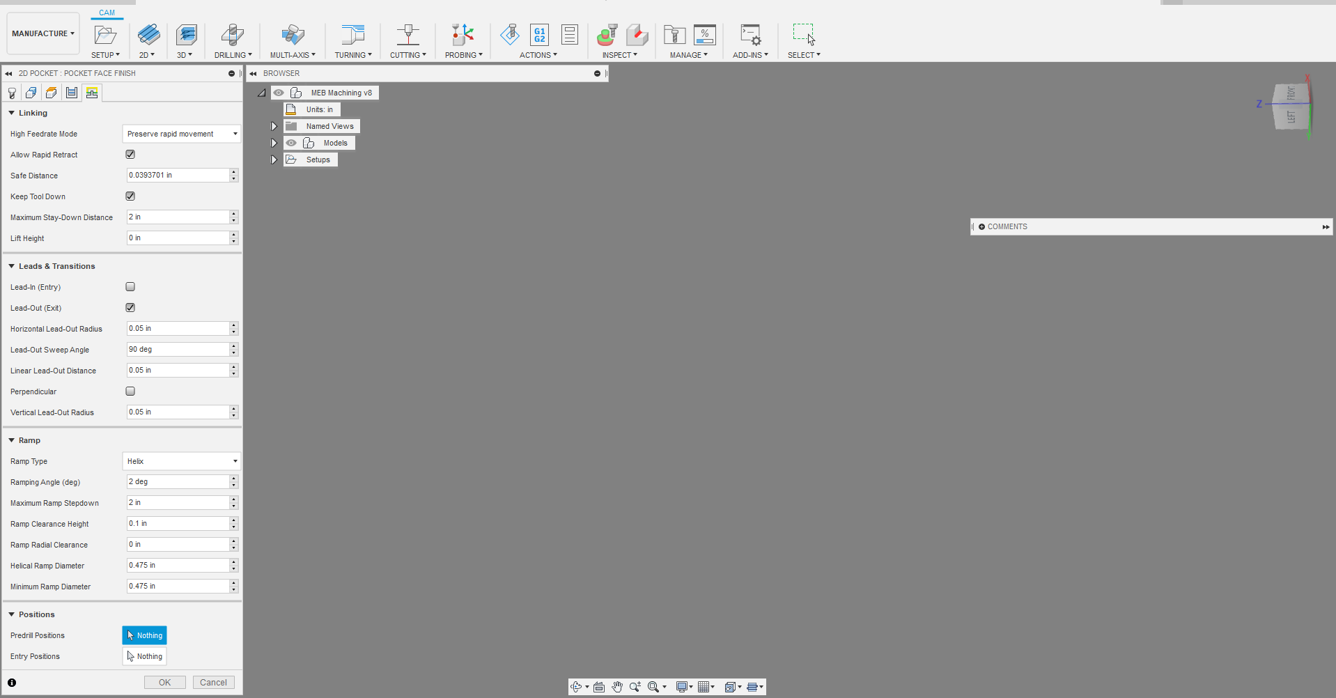 Solved: Set Default Toolpath Settings Panel Size and Location? - Autodesk Community