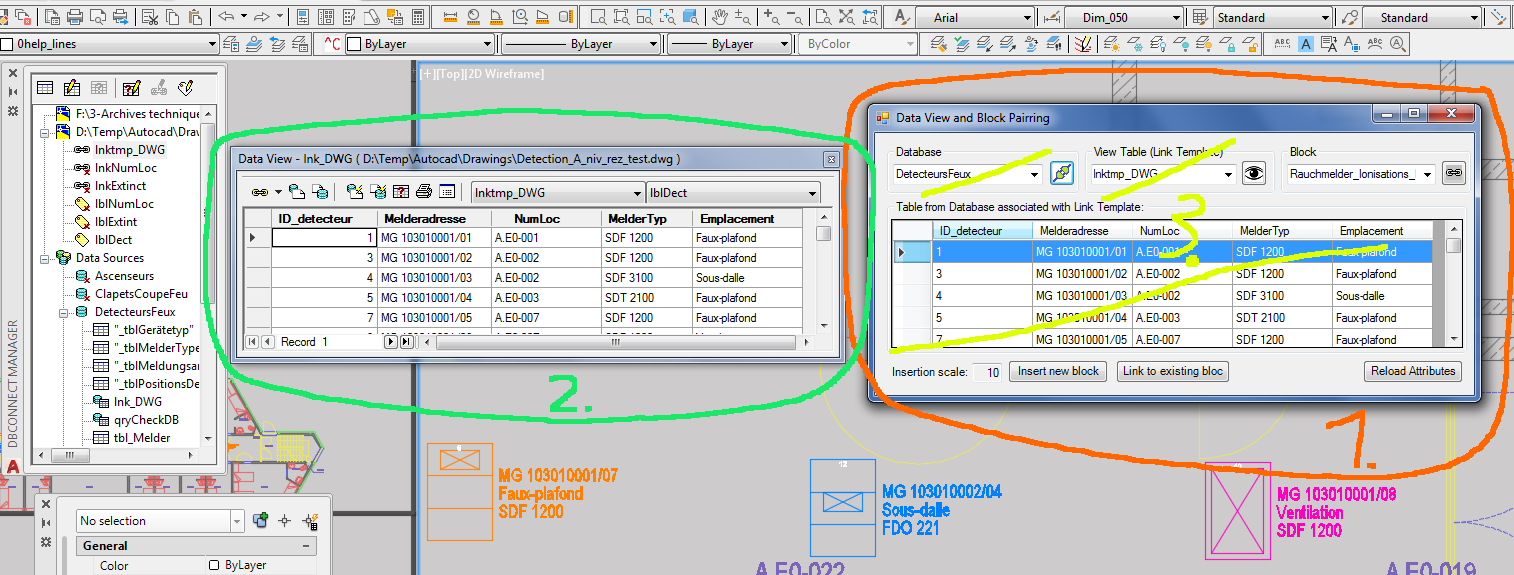dbconnect, data view interaction - Autodesk Community