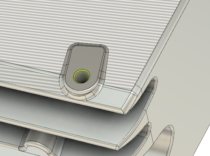 cosmetic threads texture bleed - Autodesk Community