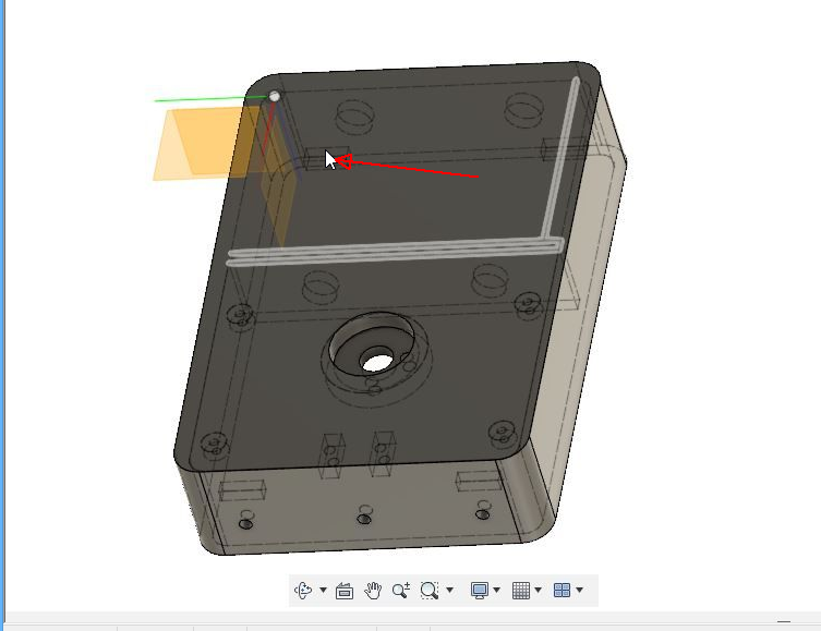 Solved: How to look and operate through a wall in order to select a ...