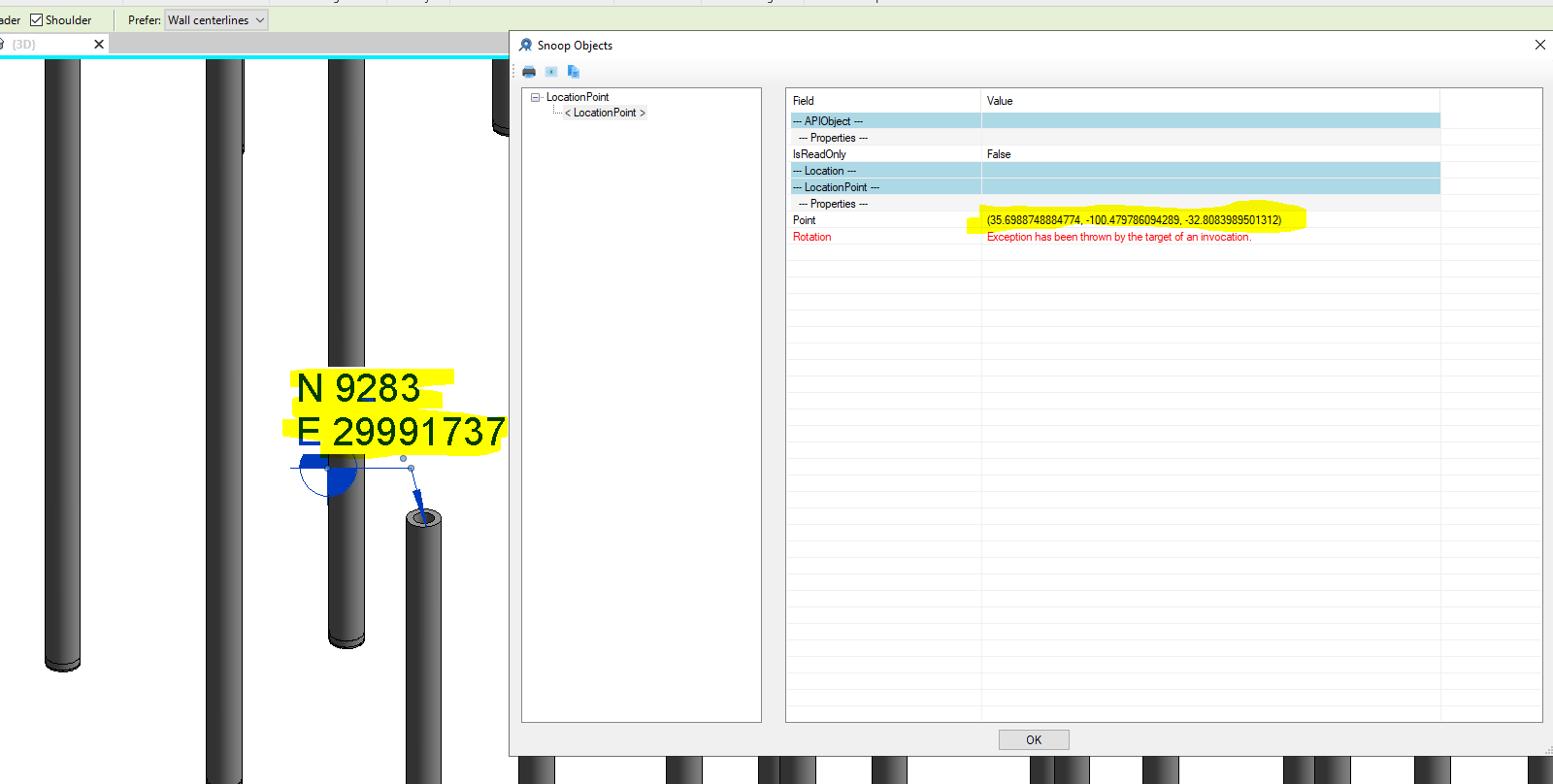 Solved: Get Coordinate value of Spot Coordinate - Autodesk Community