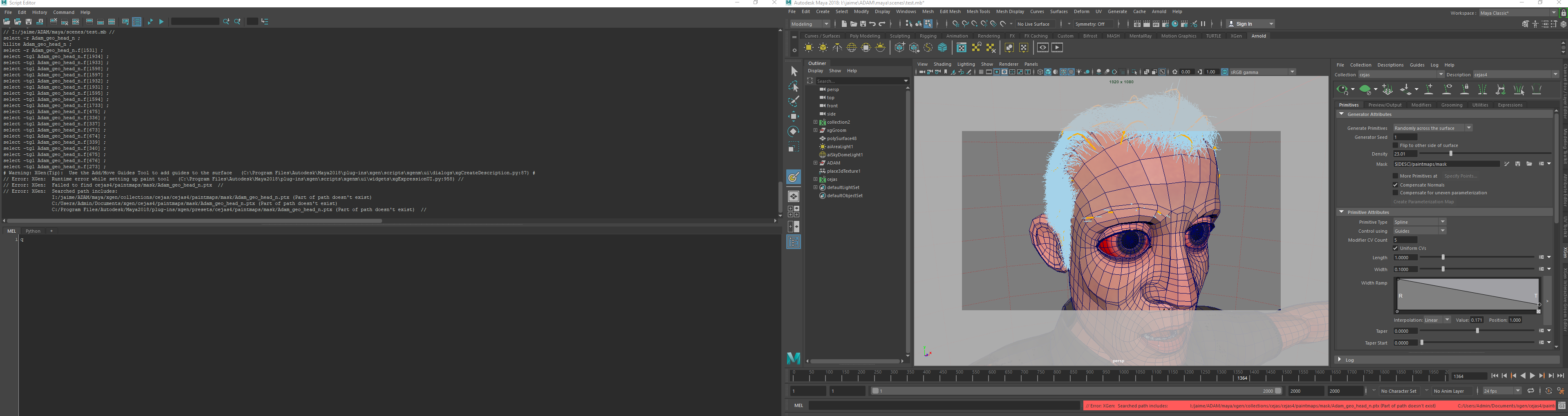 Problem with XGen - Painting masks - Autodesk Community