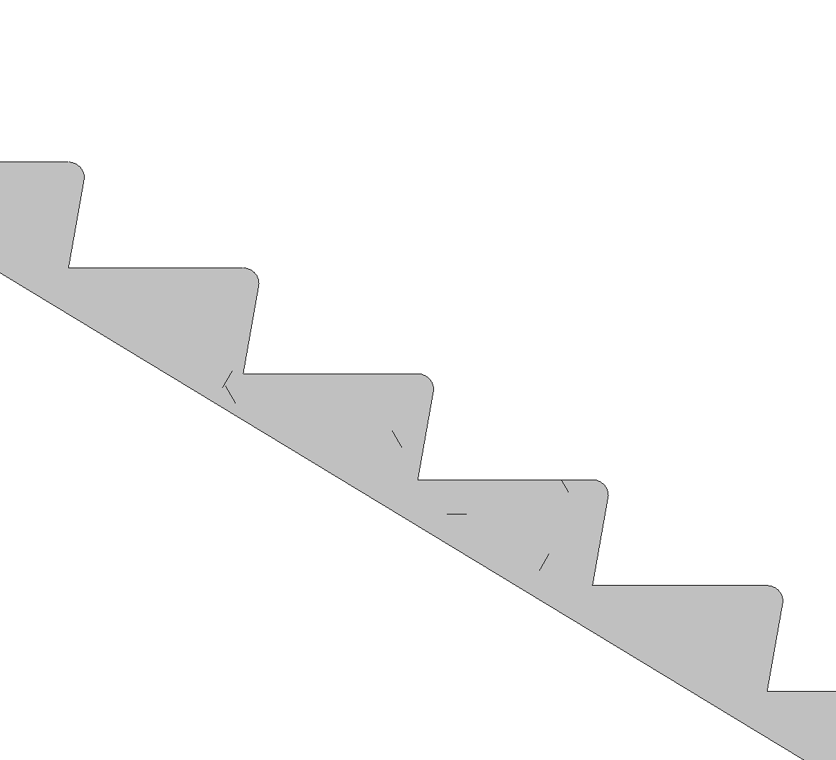 Solved: How to create a slanted stair run? - Autodesk Community