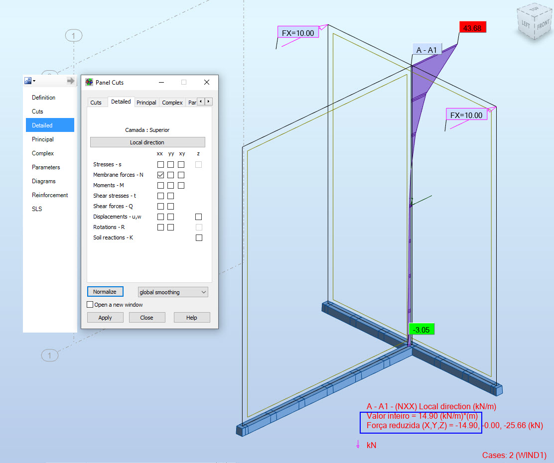 Solved: reduced results(side of wall tension force) - Autodesk Community