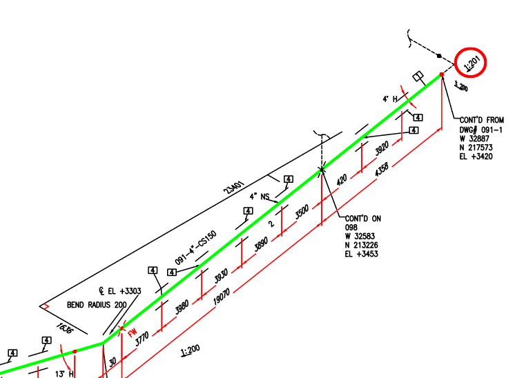 Slope indication on isometric - Autodesk Community