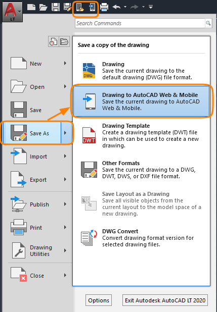Solved: File save options - Autodesk Community