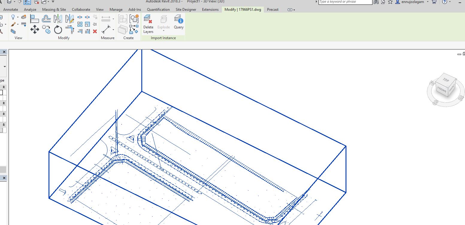 Contour Lines with dxf file do not display in Revit - Autodesk Community