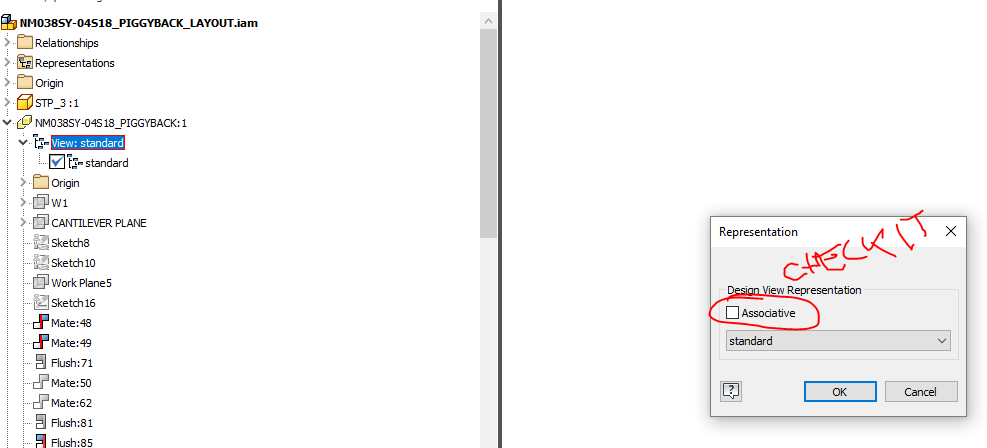 Editing Part in IAM wont save changes to IPT, linked IPT in IDW wont update! - Autodesk Community
