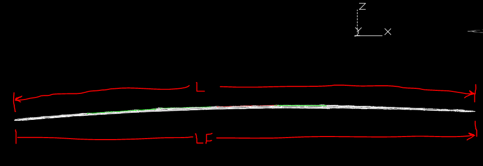 Solved: How to flatten curved lines while keeping proper lengths - Autodesk Community