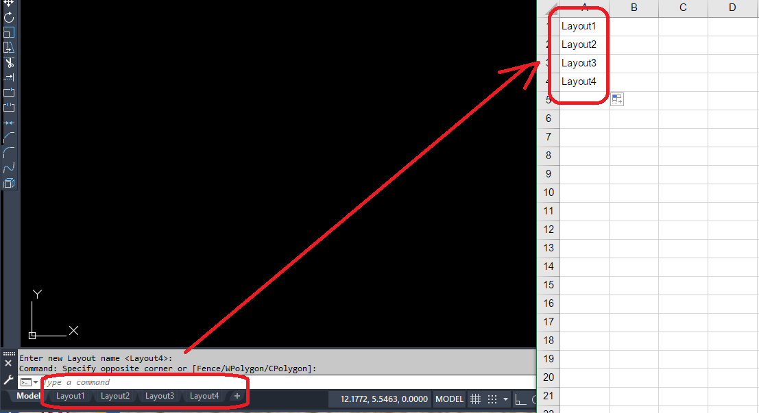 Solved: layout name to excel or csv - Autodesk Community