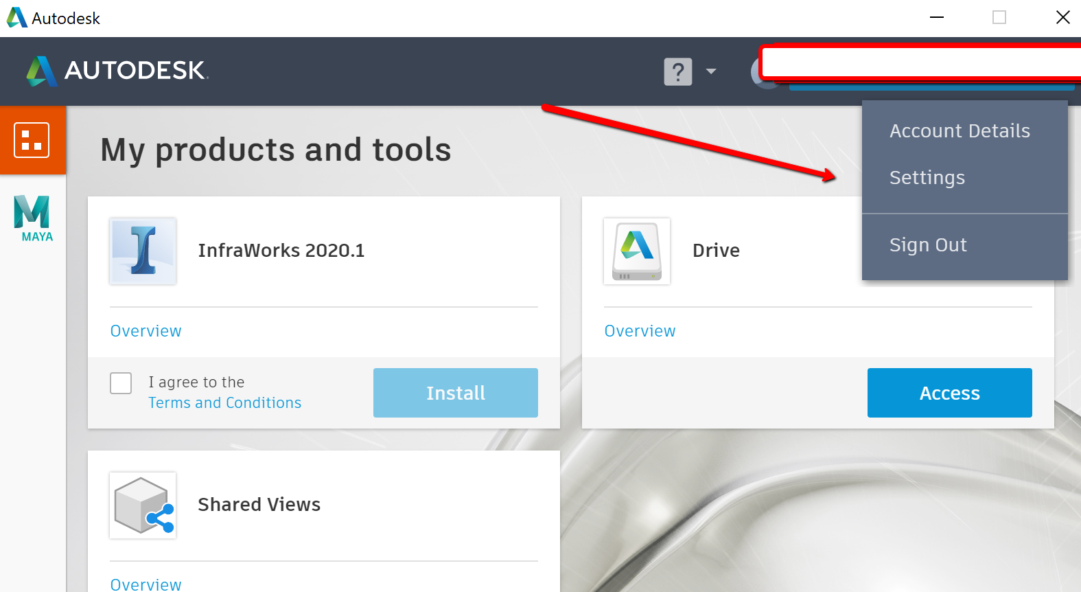 Unable to change save location for the desktop app - Autodesk Community