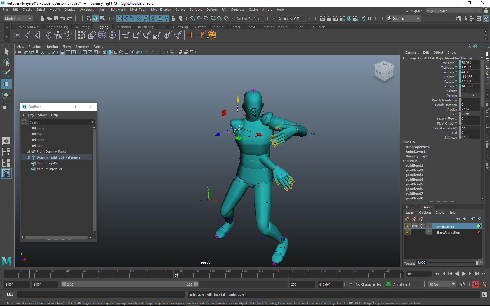 Problema con Layers de animacion en maya - Autodesk Community