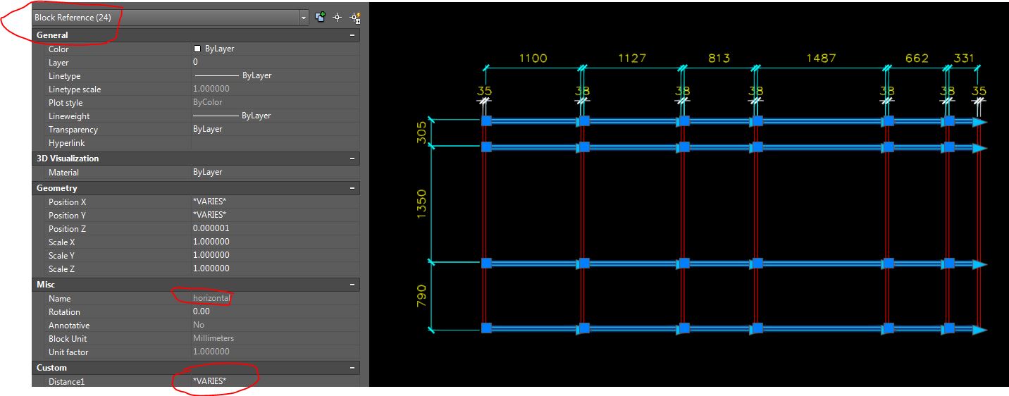 Solved: calculate vertical and horizontal polyline - Autodesk Community