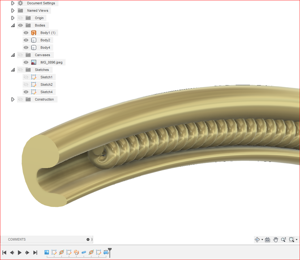 Solved: Jewelry twisted wire design - Autodesk Community