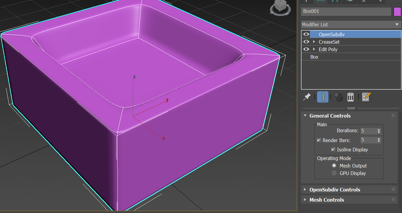 Solved: Crease Modifier not working - Autodesk Community