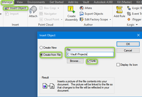 ilogic "check in" excel files - Autodesk Community