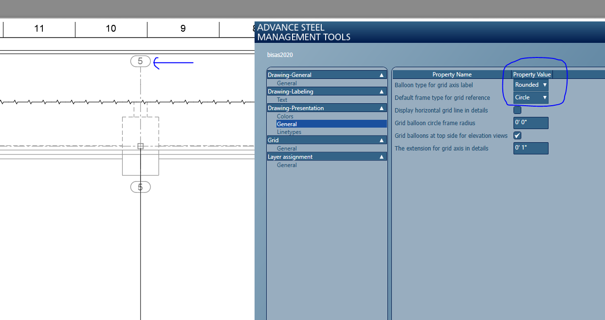 Solved: AS 2020- grids not showing as circles in detail dwgs - Autodesk Community
