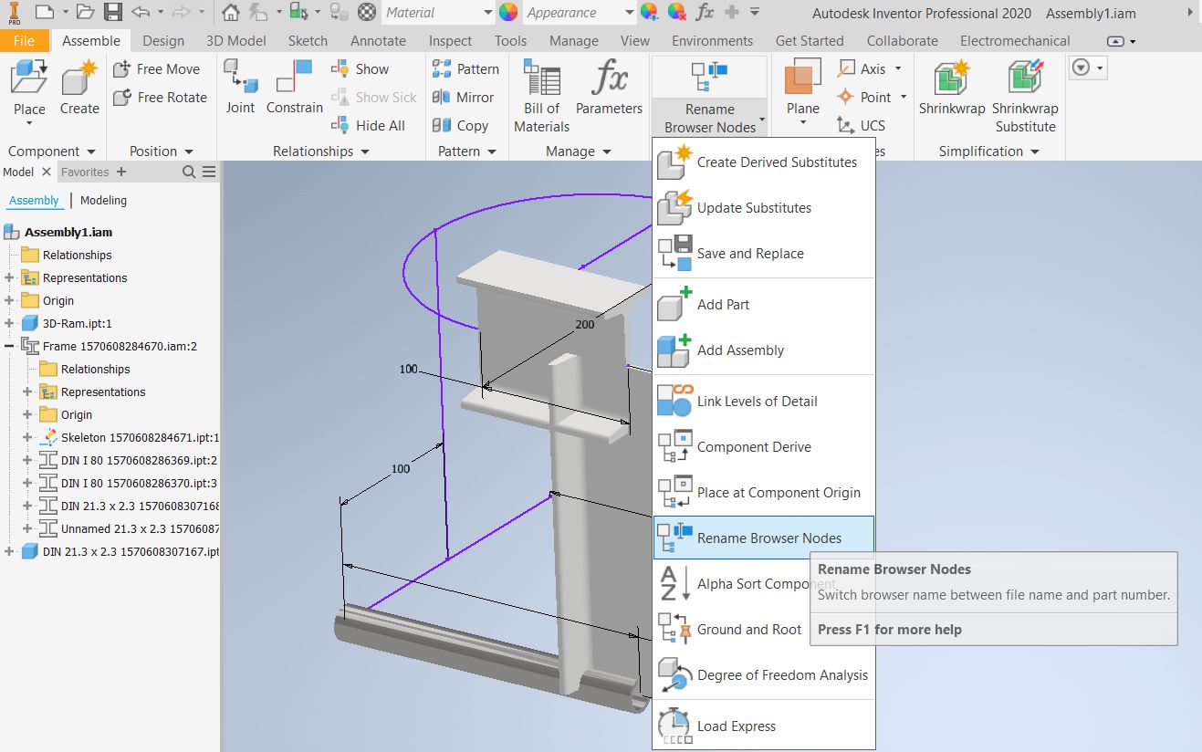 Custom Frame Generator Member Naming - Autodesk Community