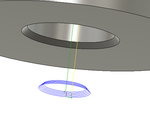 How to 3D back chamfer using trace - Autodesk Community