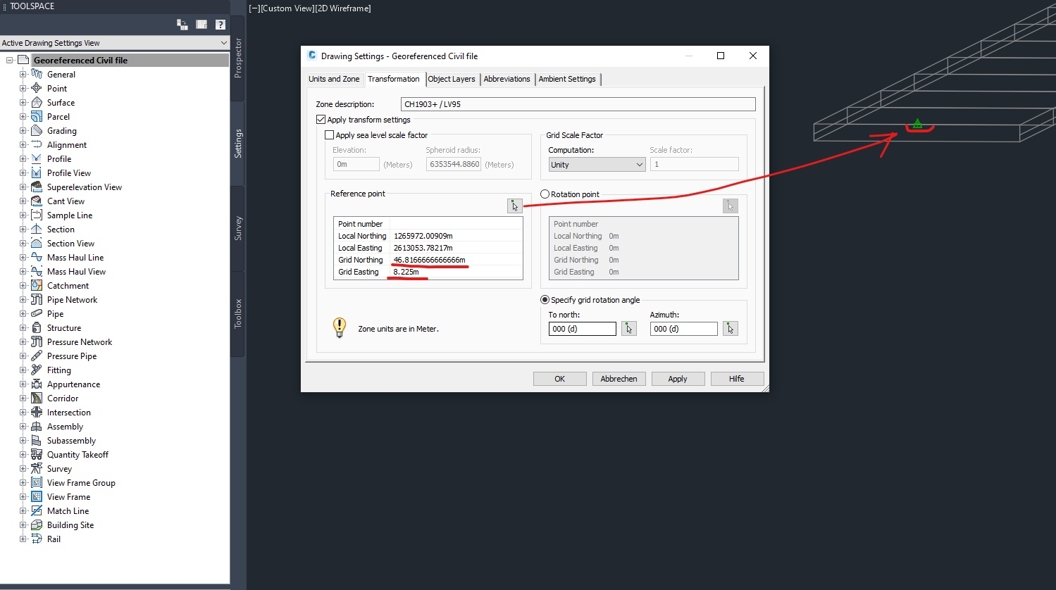 Use Geographic Data from a Linked DWG File - Autodesk's workflow - Autodesk Community