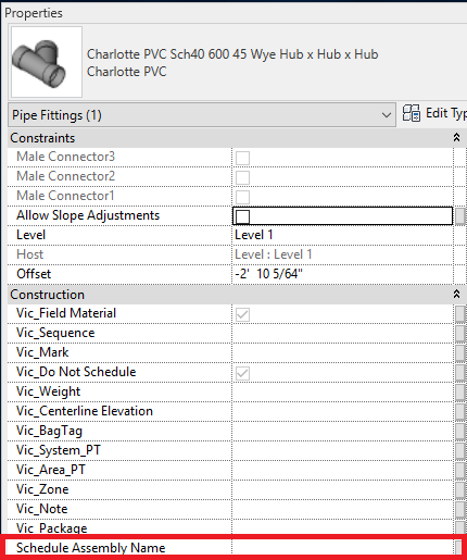 Solved: Transfer Instance Parameter for Fittings from 2018 to 2019 - Autodesk Community