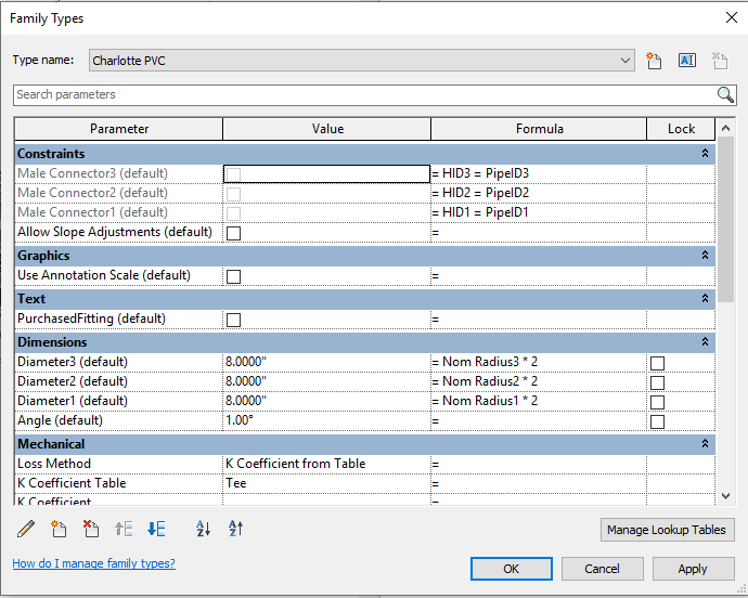 Solved: Transfer Instance Parameter for Fittings from 2018 to 2019 - Autodesk Community