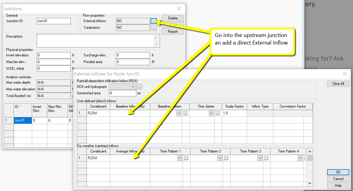 Solved: SSA Bypass Hydrology & Replace Sub-basins with Pipe Depths ...