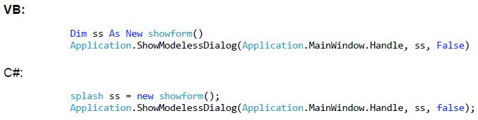Solved: Use command type call form in Visual studio - Autodesk Community