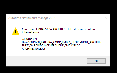 Solved: Navisworks can't open revit files. - Autodesk Community