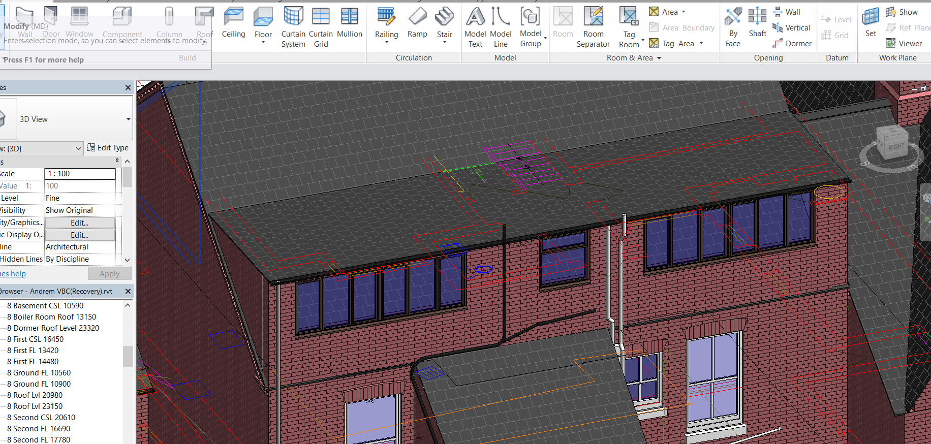 Best way to cut roof? - Autodesk Community